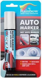 Auto Marker Pens For Writing on Cars | Rainbow Chalk Markers